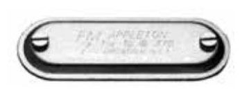 Appleton 370 1" Steel Conduit Body Cover | Gordon Electric Supply, Inc.