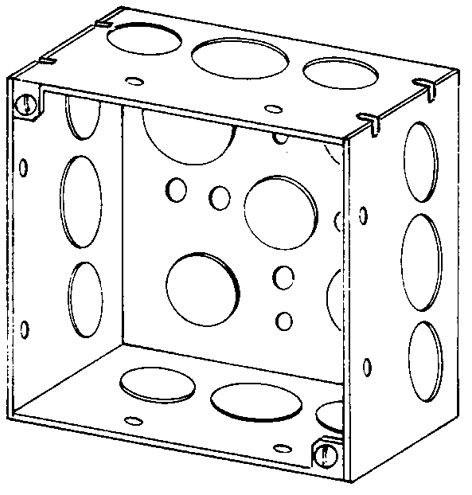 Appleton 4SD-SPL 4X2-1/8D Square Box | Gordon Electric Supply, Inc.