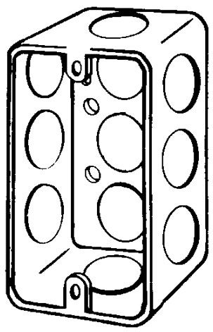 Appleton 4SSLS-1/2 4 X 2-1/8"" Handy Box Drawn | Gordon Electric Supply ...