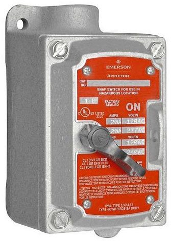 Appleton ED2S218A Tumbler Switch | Gordon Electric Supply, Inc.