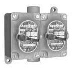 Appleton EFSC250-F1 2-Gang Unilet Switch | Gordon Electric Supply, Inc.