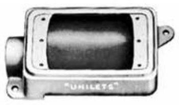Appleton FD-1-50L 1-Gang Malleable FD Box w/Lugs | Gordon Electric ...