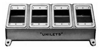 Appleton FD-4L 4-Gang Malleable FDh Box w/Lugs | Gordon Electric Supply ...