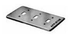 Appleton FSK-3TS 3-Gang Steel 3-Switch Cover | Gordon Electric Supply, Inc.