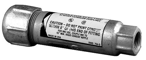 Appleton XJ100-8 1" Expansion Coupling | Gordon Electric Supply, Inc.