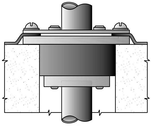 OZ-Gedney CSMC-400P 4" Conduit Seal Bushing | Gordon Electric Supply, Inc.