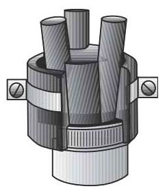 OZ-Gedney D-4002-2 4" Type-D Cable Support | Gordon Electric Supply, Inc.