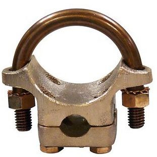 OZ-Gedney G-600B 6" Bronze Ground Clamp | Gordon Electric Supply, Inc.