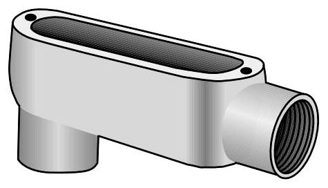 OZ-Gedney LB-75G 3/4" Malleable Type-LB Conduit Body | Gordon Electric ...