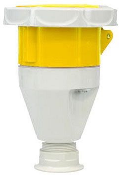 Ericson 330C4W Iec 309 Pin & Sleeve Connector, 30A 125V 1Ph 2P/3W ...