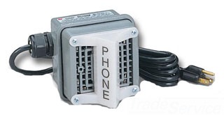 Federal-Signal TELC-120 Telcom Combination Strobe And Horn, 120VAC ...