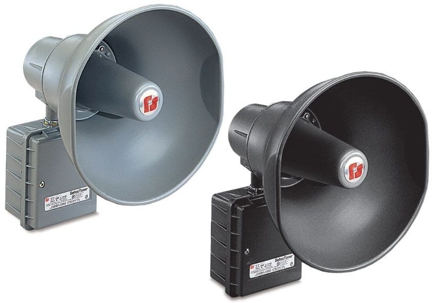 Federal-Signal 302GC-120 Selectone, Speaker/Amplifier, 120VAC, Gain ...