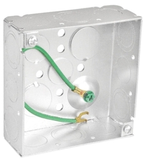 GARVIN 52151-SPT 1-1/2DP 4IN SQ BOX | Gordon Electric Supply, Inc.