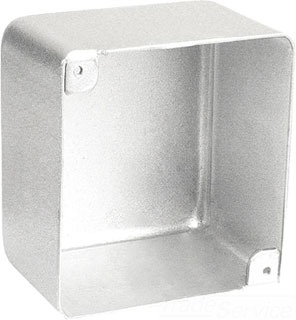 GARVIN 52171-BLNK 2-1/8DP 4IN SQ BOX | Gordon Electric Supply, Inc.