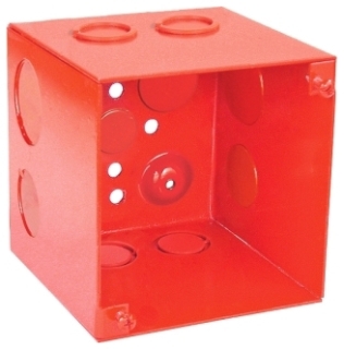 GARVIN 52191-RED 4IN DP 4IN SQ BOX | Gordon Electric Supply, Inc.