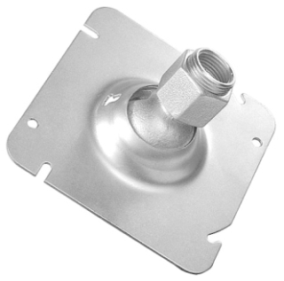 Garvin SC-507511B 4-11/16"" Square Swivel Fixture Hanger for 1/2"" or 3/4"" Pipe | Gordon ...