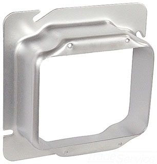 Garvin 72C24 4-11/16"" 2-Gang Device Ring 1-1/2"" Raised | Gordon ...