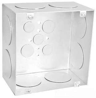 GARVIN 6350-1-1/2 3-1/2DP 6IN SQ BOX | Gordon Electric Supply, Inc.