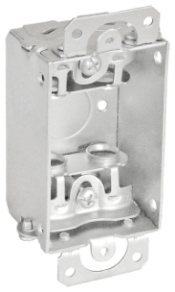 Garvin G500-BX 1-1/2"" Deep Switch Box w/Clamps for Flexible Metal ...