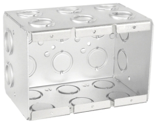 Garvin TB-335 Solid Masonry Box 3-Gang 3-1/2"" Deep | Gordon Electric ...