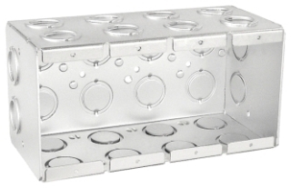 Garvin TB-435 Solid Masonry Box 4-Gang 3-1/2"" Deep | Gordon Electric ...