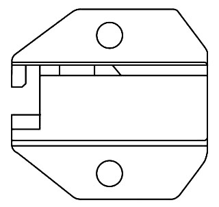 Greenlee PA2068 Vp Rj50 10P10C Die B-P | Gordon Electric Supply, Inc.