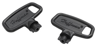 HOFFMAN GKEY3MMDB 3MM DOUBLE BIT KEY BLACK NM Plastic | Gordon Electric ...