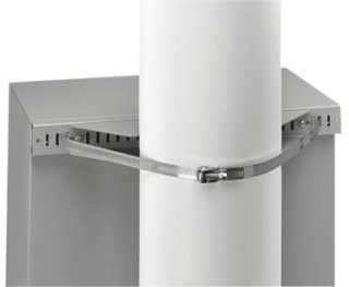 HOFFMAN CPMK20 Pole Mounting Kit fits B=20.00 Stainless Steel | Gordon ...