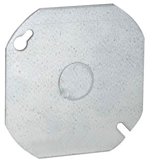 RACO 724 4IN RND FLAT CVR 1/2KOS | Gordon Electric Supply, Inc.