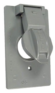 RACO 5155-0 1G WP SGL RCPL CVR | Gordon Electric Supply, Inc.