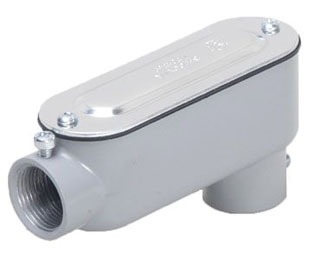 Raco COLB150 1-1/2"" Aluminum Conduit Body Assembly | Gordon Electric ...