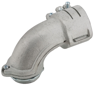 RACO 2208 2IN 90D SQZ FLEX CONN | Gordon Electric Supply, Inc.