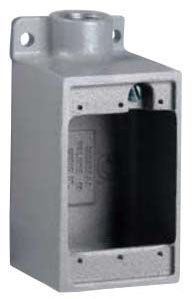 KILLARK FS-3 1IN K ALUM SHALLOW DEVICE BOX | Gordon Electric Supply, Inc.