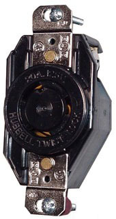 HUBBELL L520R NEMA L5-20R RECEPTACLE | Gordon Electric Supply, Inc.