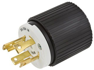HUBBELL L1530P NEMA L15-30P PLUG | Gordon Electric Supply, Inc.