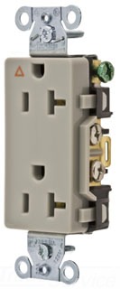 HUBBELL IG20DRGRY 20A 125V DPLX RCPT | Gordon Electric Supply, Inc.