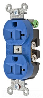 HUBBELL 5362BL 20A 125V DPLX RCPT | Gordon Electric Supply, Inc.