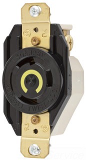 HUBBELL HBL2610RT NM L5-30R LCKG RCPT | Gordon Electric Supply, Inc.