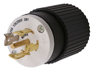 HUBBELL L2130P 30A 120/208V LKG PLUG | Gordon Electric Supply, Inc.