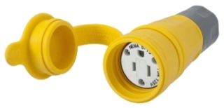 HUBBELL HBL15W47A 15A/125V WT CONN | Gordon Electric Supply, Inc.