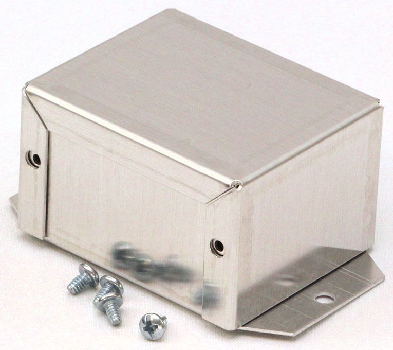HAMMOND MFG 1411FBBU ENCLOSURE -UNPAINTED ALUMINUM FLANGED UTILITY ...