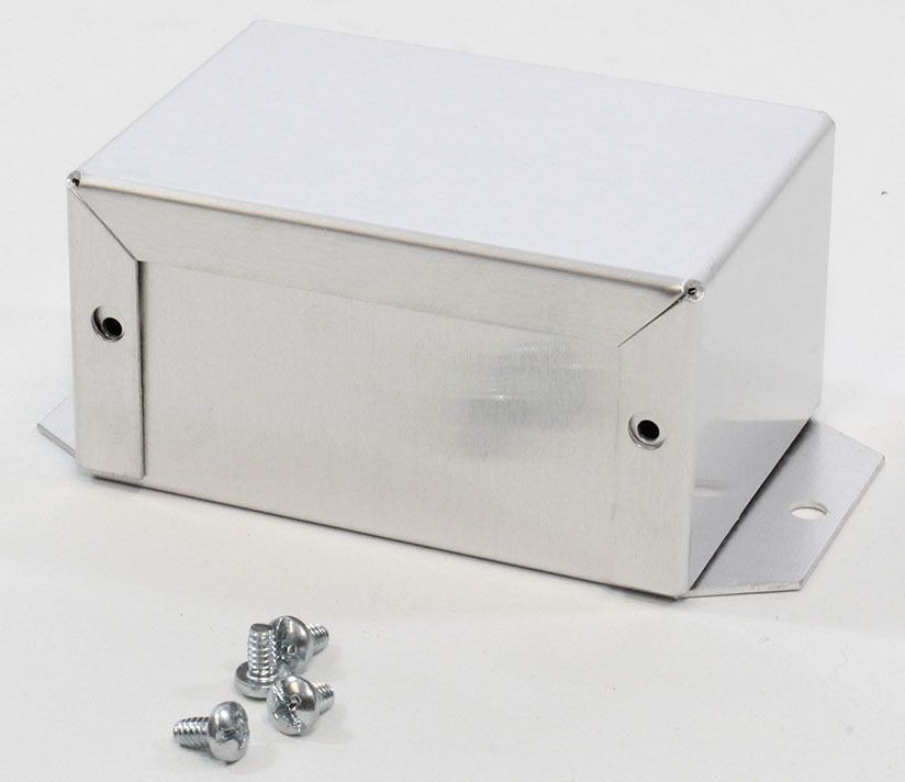HAMMOND MFG 1411FBDU ENCLOSURE -UNPAINTED ALUMINUM FLANGED UTILITY ...