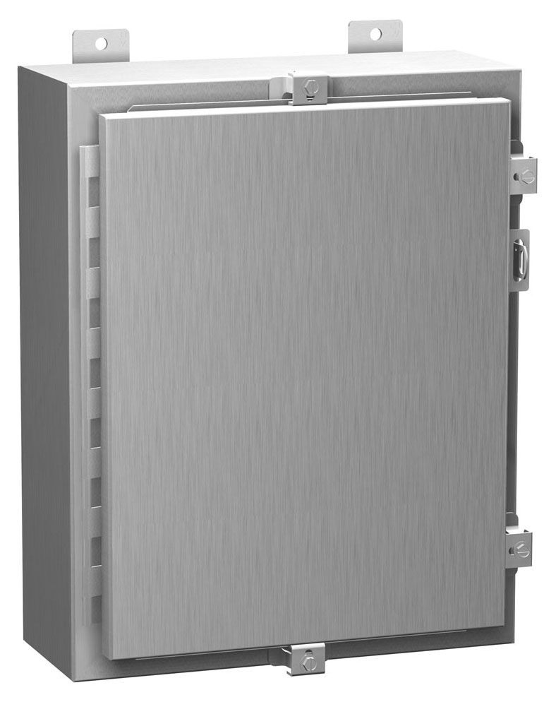 Hammond Mfg 1418N4ALK12 N4 Wallmount Enclosure w/Panel 30x24x12 Aluminum | Gordon Electric ...