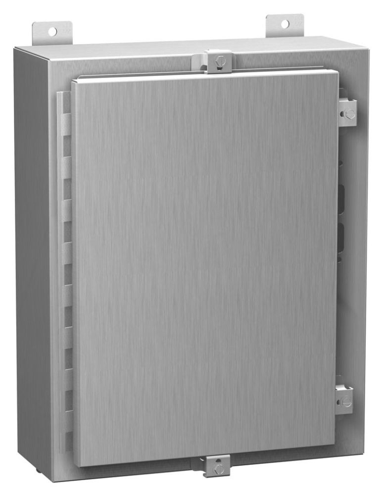 HAMMOND MFG 1447SN4SSF8 N4X DISCONNECT ENCL W/PANEL - 36 X 25.38 X 8 ...