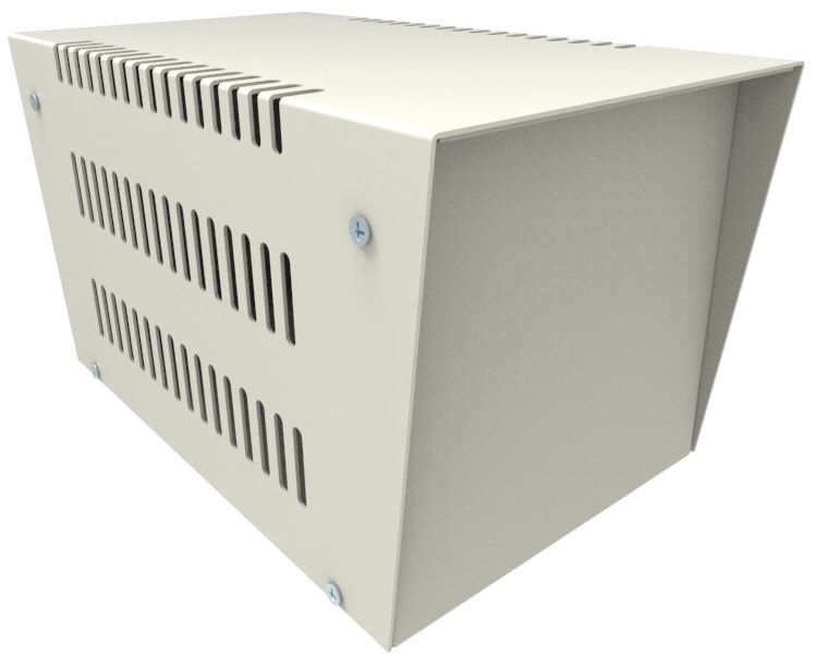 Hammond Mfg 1453B Enclosure Heavy Duty Vented Steel Instrument ...
