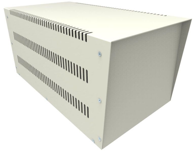 HAMMOND MFG 1453K ENCLOSURE - HEAVY DUTY VENTED STEEL INSTRUMENT ...