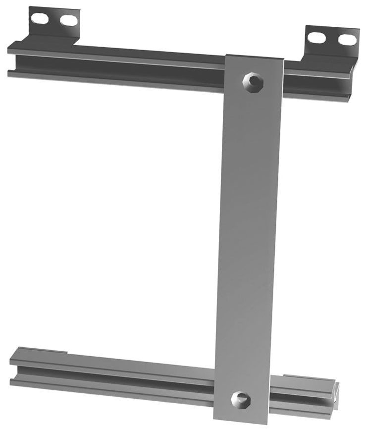 HAMMOND MFG 14B12 TERMINAL BRACKET - QTY 2 - FITS 12IN W ENCL - STEEL ...