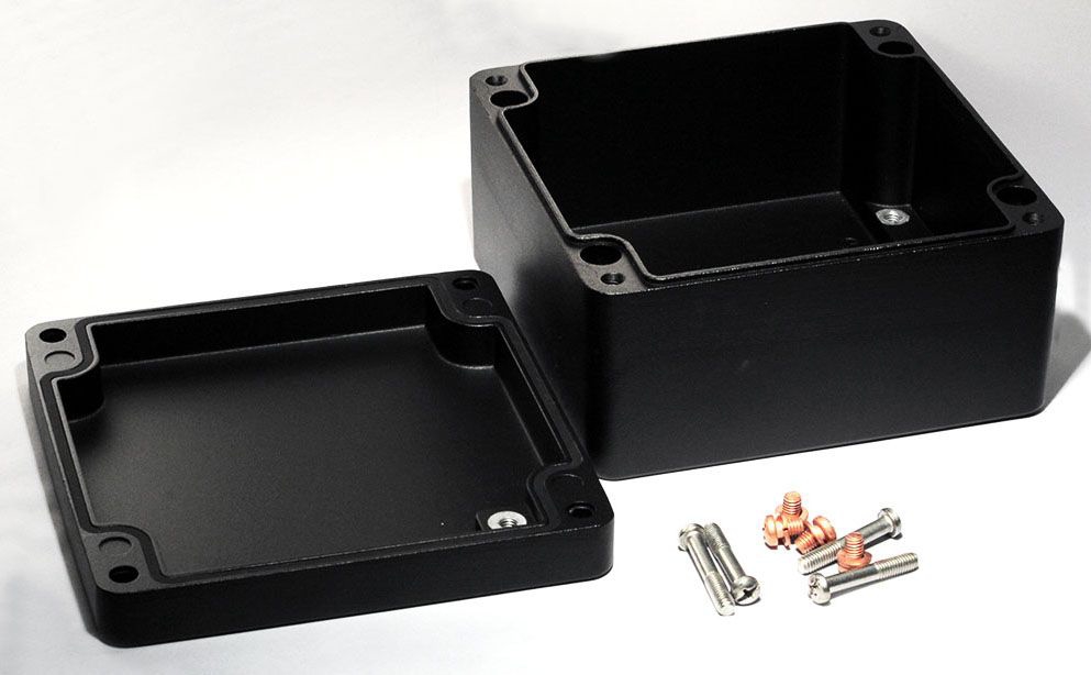 HAMMOND MFG 1590Z160BK ENCLOSURE - DIECAST | Gordon Electric Supply, Inc.