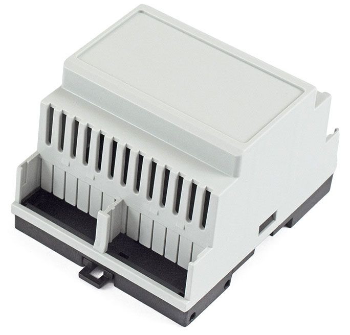 HAMMOND MFG 1597DIN4GY 4 MODULE ENCLOSURE | Gordon Electric Supply, Inc.