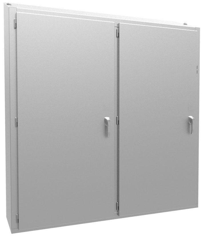 Hammond Mfg 2STFSD747512S16 N4X Slope Top 2 Door Freestanding ...